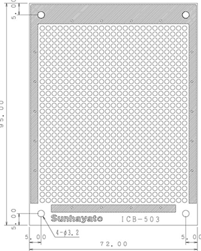 サンハヤト 小型ユニバーサル基板 ICB-503などを取扱中。岡本無線電機の通販サイト「E-JUNCTION」なら機能的な商品を品番・メーカー・カテゴリで探せます。